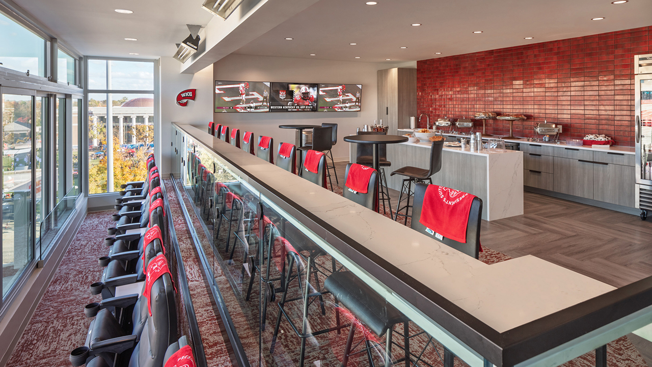 Western Kentucky University Fieldhouse and Press Box | KNBA
